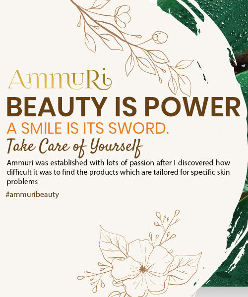 Discover Ammuri Skincare solution to Skin Pigmentation Premature Aging